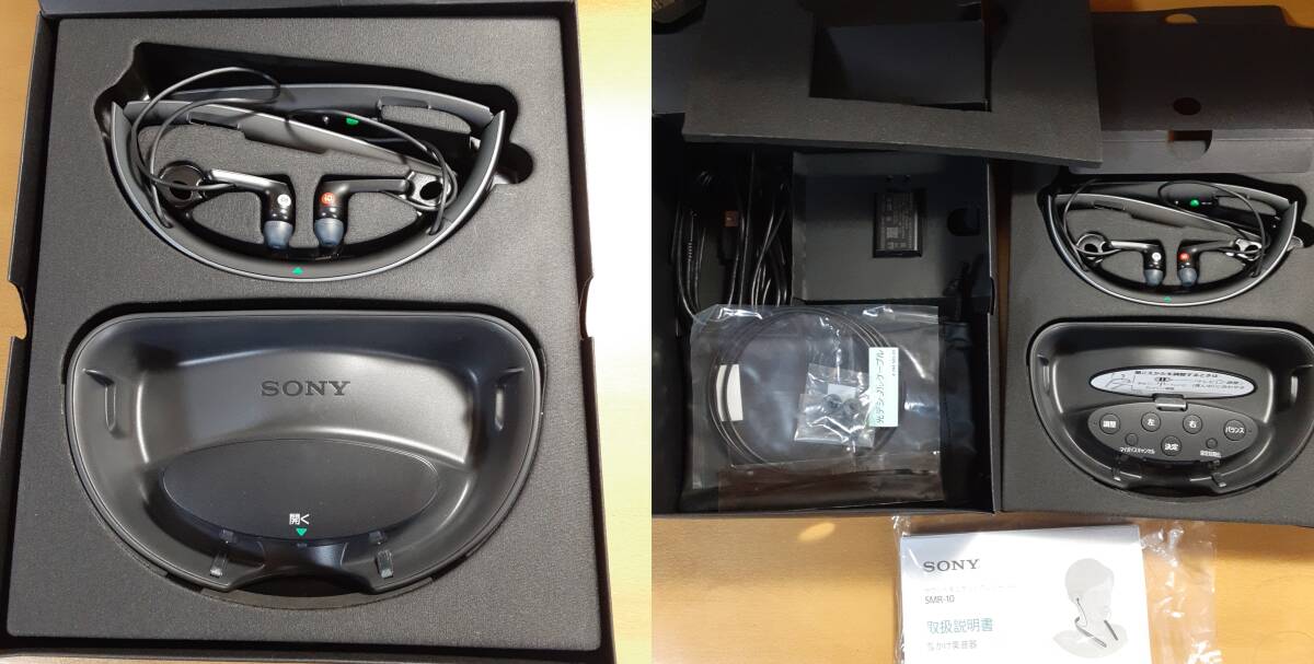 Yahoo!オークション - SONY SMR-10 サウンドモニタリングレシーバー 首...