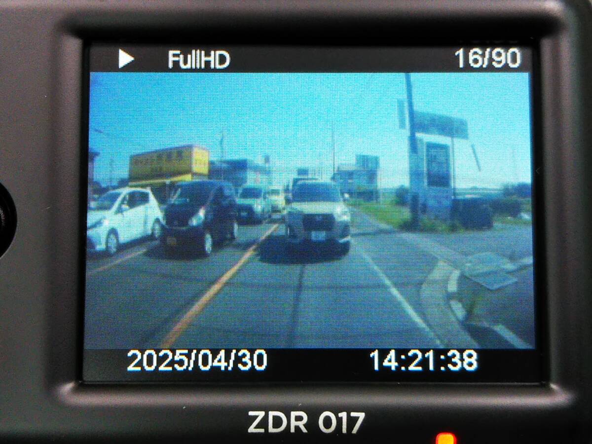 Yahoo!オークション - コムテック 前後2カメラドライブレコーダー ZDR...