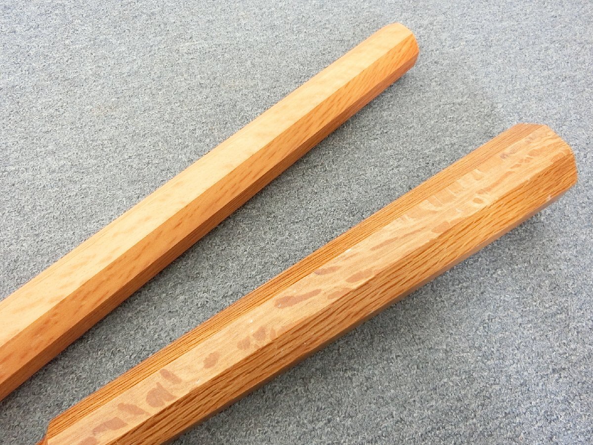 Yahoo!オークション - 八角 重量振棒 2本 1.3kg / 1.42kg 鍛錬棒 トレ...