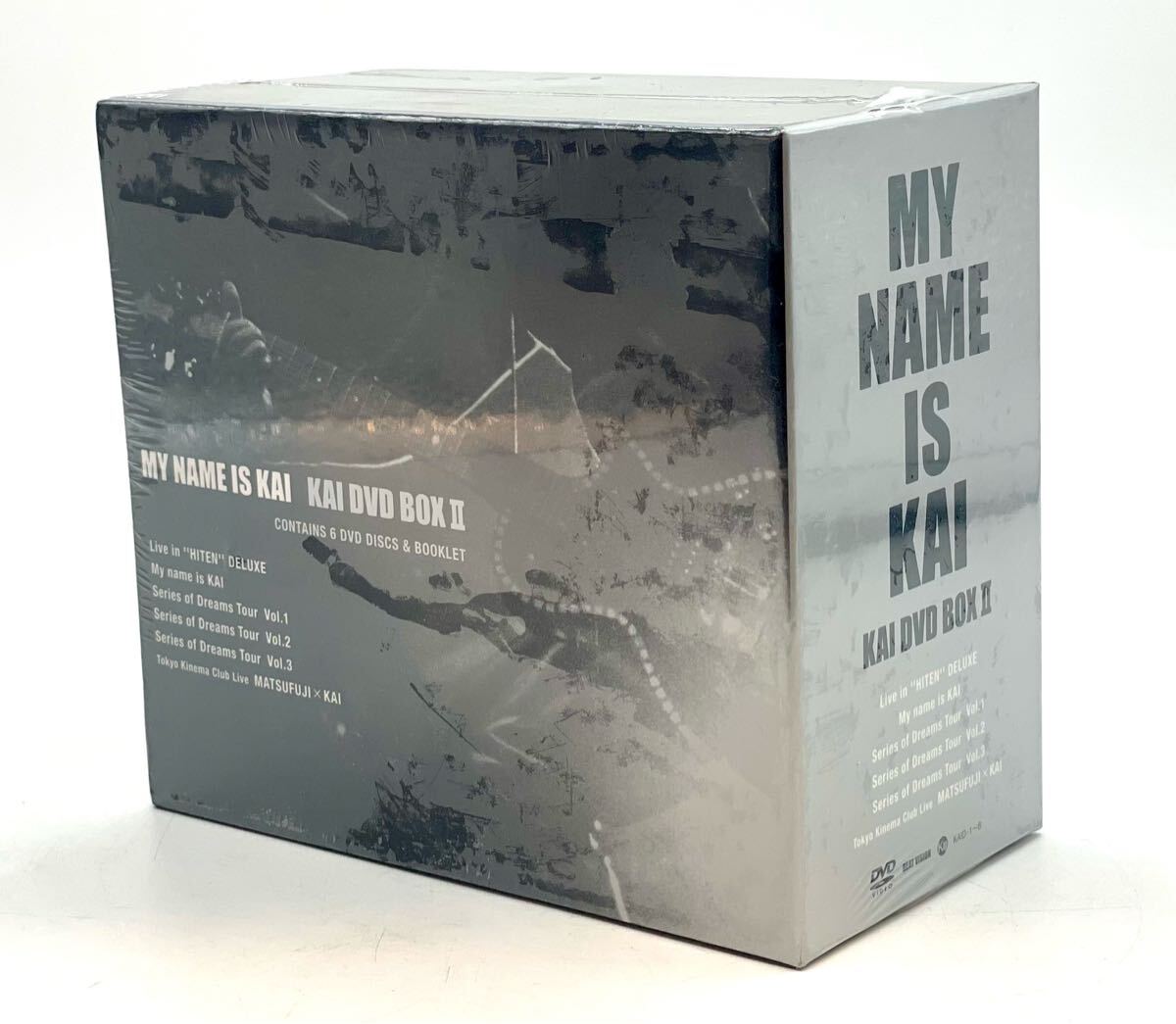 Yahoo!オークション - 未開封 DVD-BOX 甲斐バンド KAI DVD BOXⅡ MY NA...