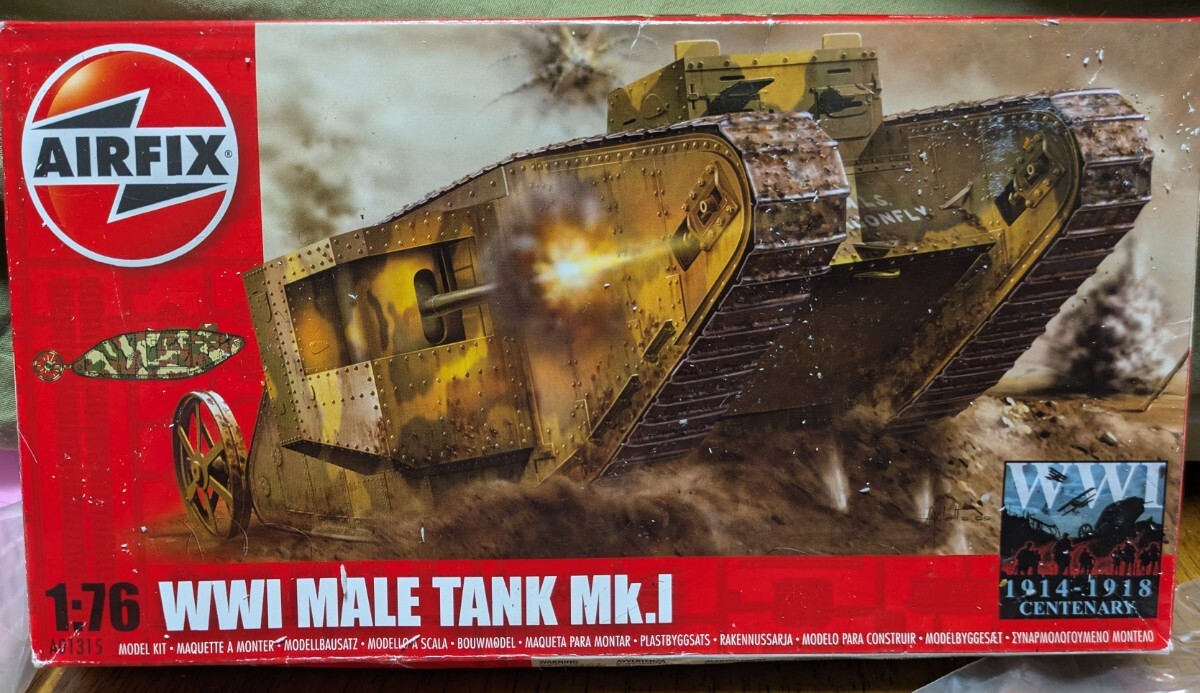 AIRFIX エアフィックス 1/76 WW1 メール戦車 マーク1(主力戦車（MBT）)｜売買されたオークション情報、yahooの商品情報をアーカイブ公開 - オークファン（aucfan.com）