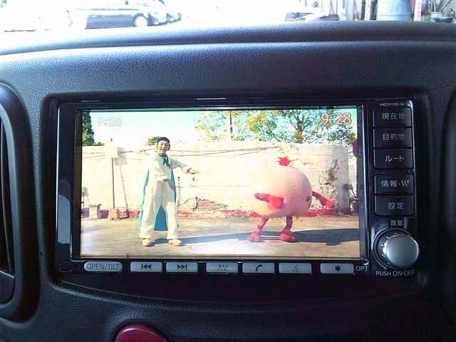 Yahoo!オークション - キューブ Z12 H22年式 日産オリジナルナビ/HC510...