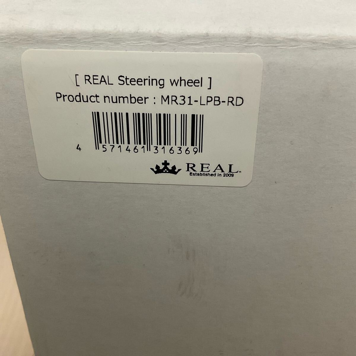 Yahoo!オークション - MR31-LPB-RD REAL/レアル ステアリング オール...