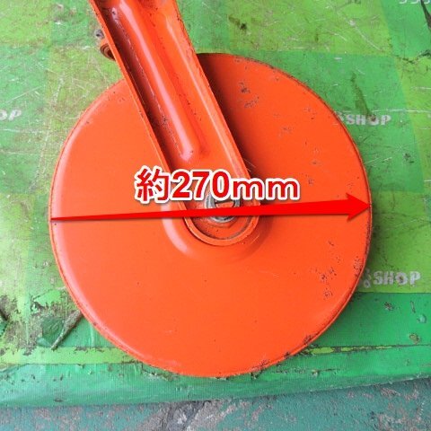 Yahoo!オークション - 愛知 T79 トラクター 用 尾輪 左右 セット 取付 ...