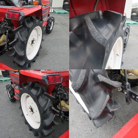 Yahoo!オークション - 奈良 ヤンマー F18D トラクター 4WD 18馬力 尾輪...