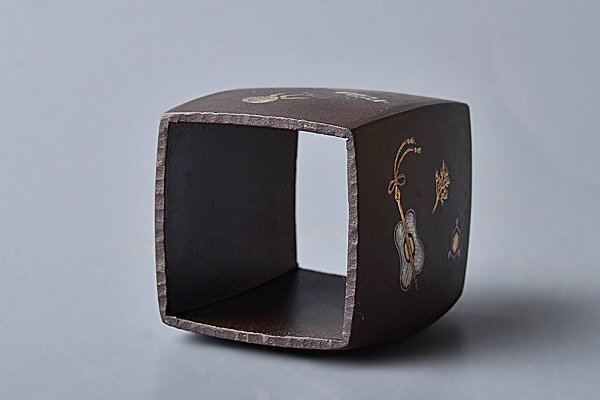 Yahoo!オークション - k682【和み】茶道具 十一代 中川浄益 宝尽し象嵌...