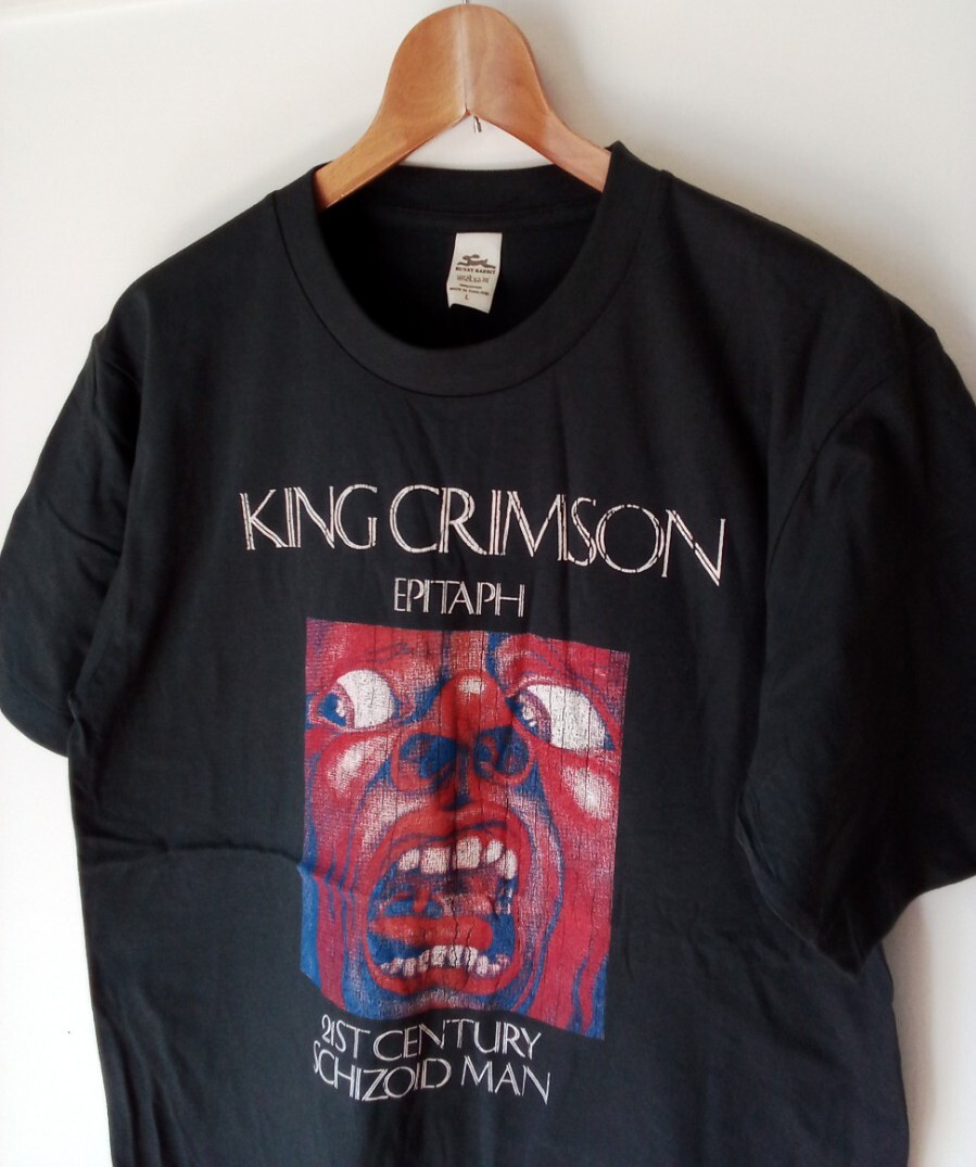 Yahoo!オークション - キング・クリムゾン KING CRIMSON バンドTシャツ...
