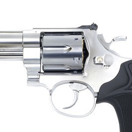 Yahoo!オークション - Marushin ガスガン M629 5インチ シルバーABS パ...