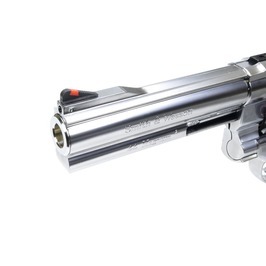 Yahoo!オークション - Marushin ガスガン M629 5インチ シルバーABS パ...