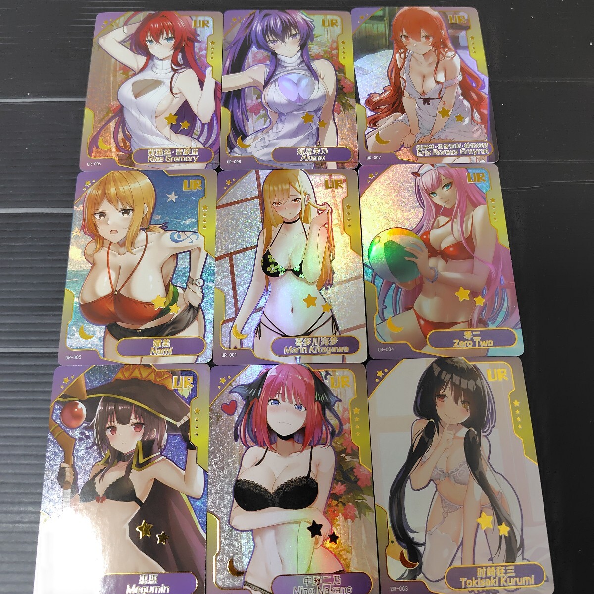 Yahoo!オークション - 【格安スタート】ACG 美少女 水着 UR キラカード...