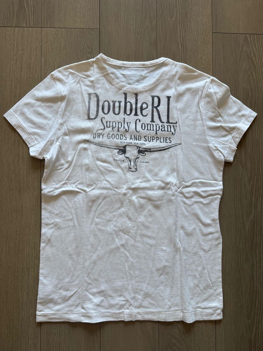 Yahoo!オークション - RRL Tシャツ Sサイズ ロゴ ②
