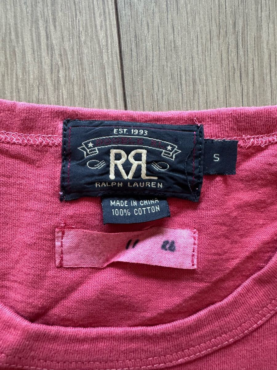 Yahoo!オークション - 超貴重 リミテッド RRL Tシャツ Sサイズ レッド ...