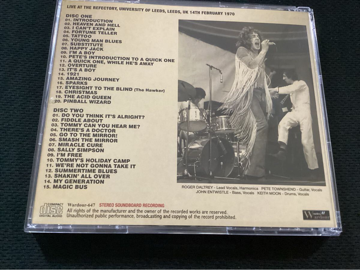 Yahoo!オークション - THE WHO / LIVE AT LEEDS (55TH ANNIVERSARY ULT...