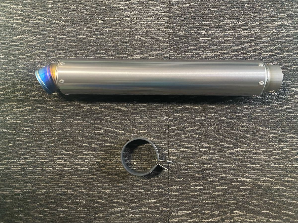 Yahoo!オークション - チタンサイレンサー 約84φ ロング 汎用 Z1 Z2 ...