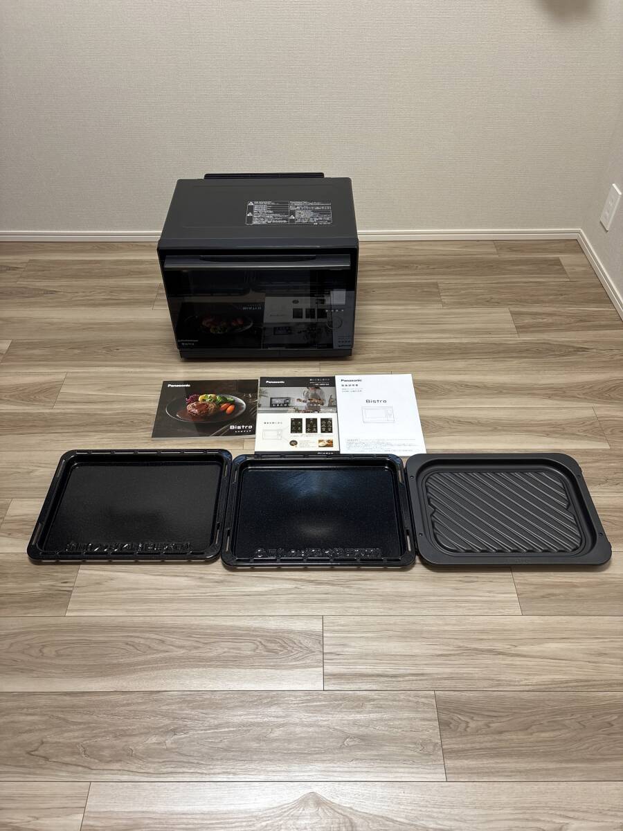 Yahoo!オークション - 送料込 Panasonic NE-UBS10A-K スチームオーブ...