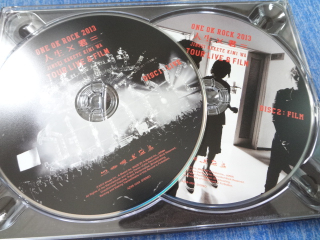 Yahoo!オークション - ONE OK ROCK 2013“人生×君=”TOUR LIVE&FILM(B...