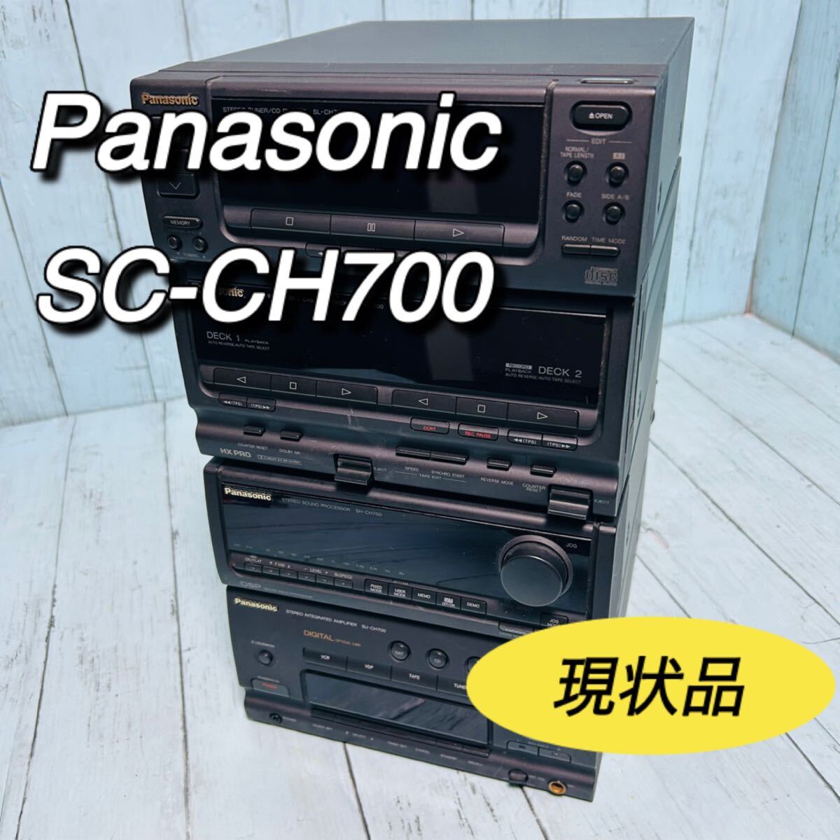 Yahoo!オークション - パナソニック Panasonic システムコンポ SC-CH70...