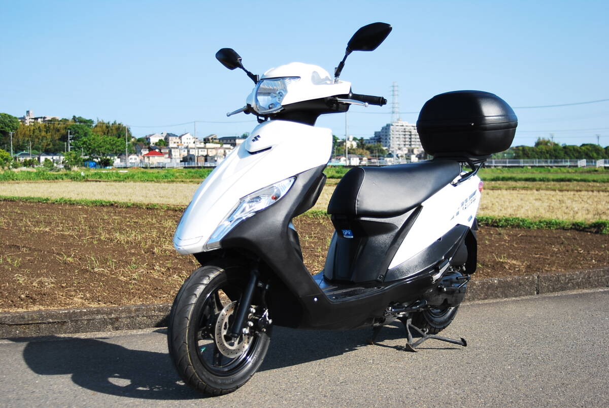 Yahoo!オークション - 美車快調スズキ アドレス125 Eg音極小 LEDライト...