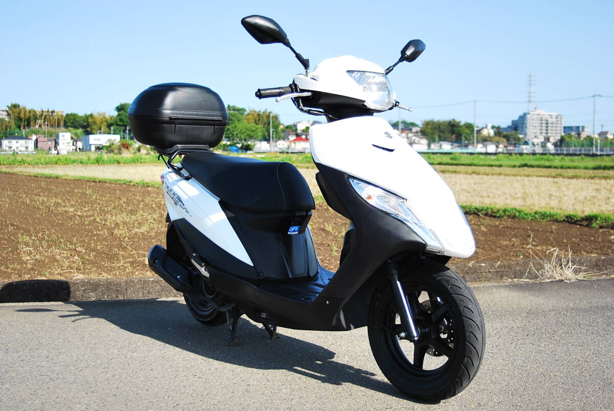 Yahoo!オークション - 美車快調スズキ アドレス125 Eg音極小 LEDライト...