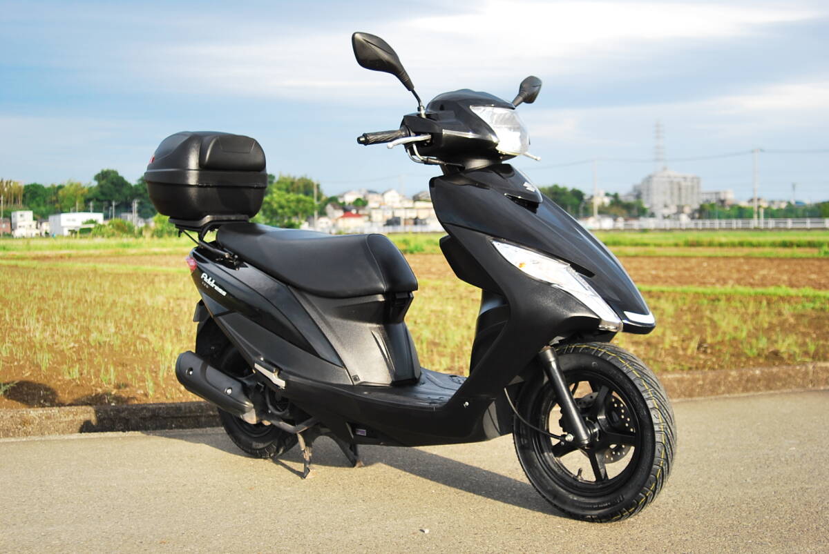 Yahoo!オークション - 極美車 快調 スズキ アドレス125 Eg音極小 LEDラ...