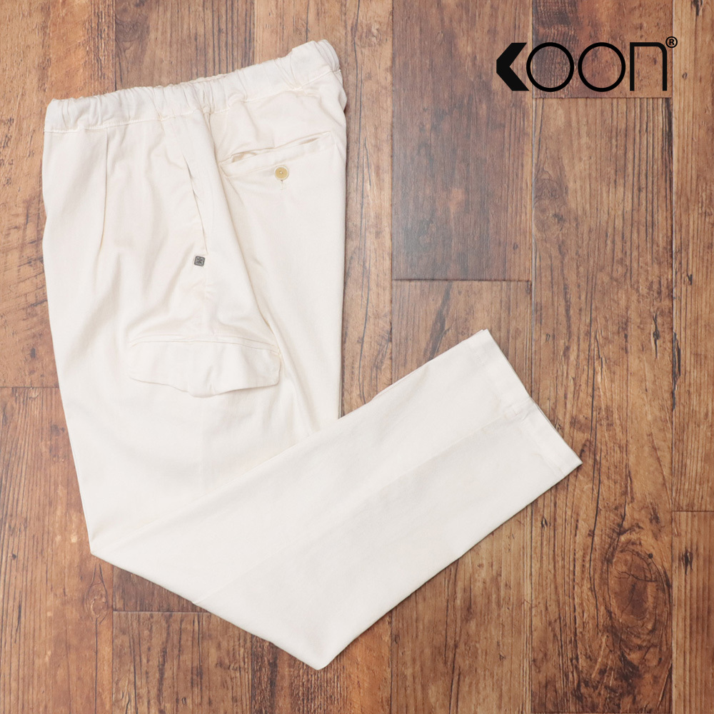 Yahoo!オークション - 1円/春夏/KOON/48サイズ/美脚イージー カーゴパ...