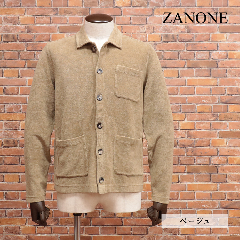 Yahoo!オークション - 春夏/ZANONE/46サイズ/シャツジャケット BLUSA 8...