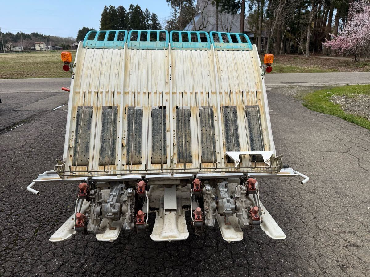 Yahoo!オークション - クボタ 田植え機 SPJ400 4条植え ガソリン セル ...