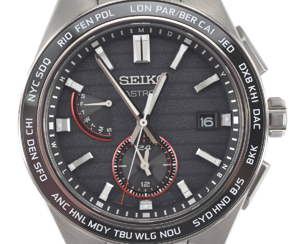 レア 稼働品 SEIKO セイコー SBXY075 8B63-0BK0 アストロン JAL国際線 就航70周年記念コラボレーション 500本限定モデル 箱 保証書付(その他)｜売買された ...