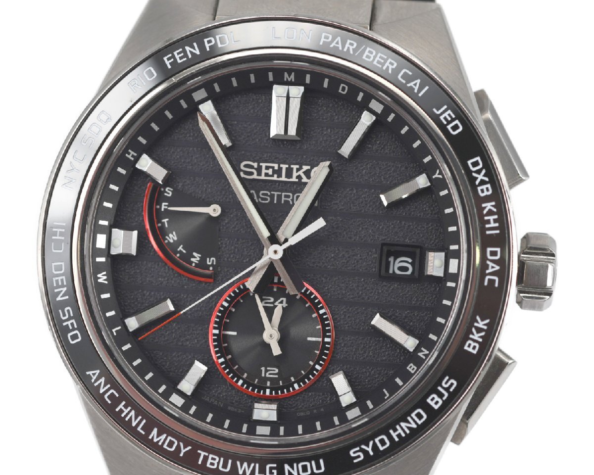 レア 稼働品 SEIKO セイコー SBXY075 8B63-0BK0 アストロン JAL国際線 就航70周年記念コラボレーション 500本限定モデル 箱 保証書付(その他)｜売買された ...