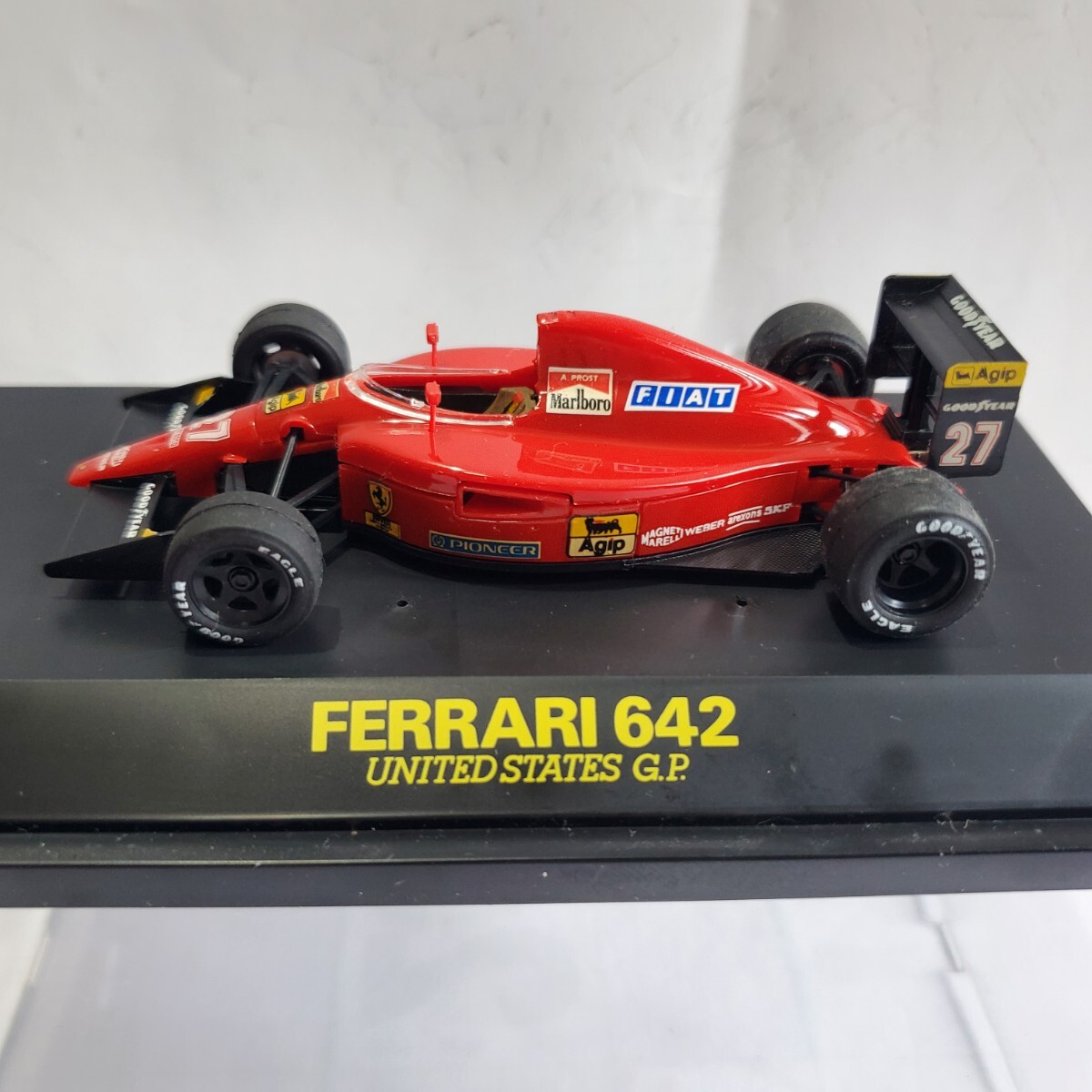 Yahoo!オークション - ROSSO ロッソ 1/43「Ferrari F642 CAR No. 27 UN...