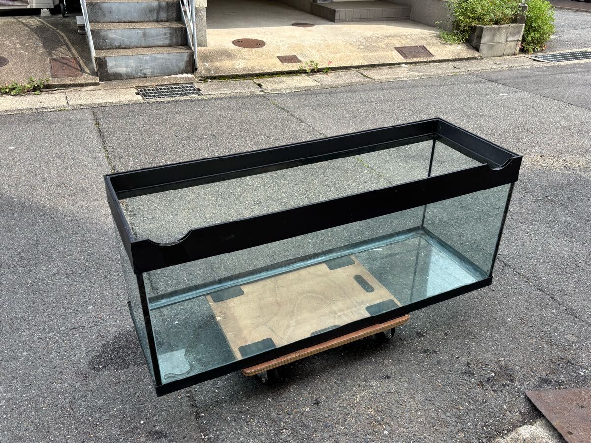 Yahoo!オークション - ガラス水槽 W120 D40 H45 水漏れなし 京都市山科...