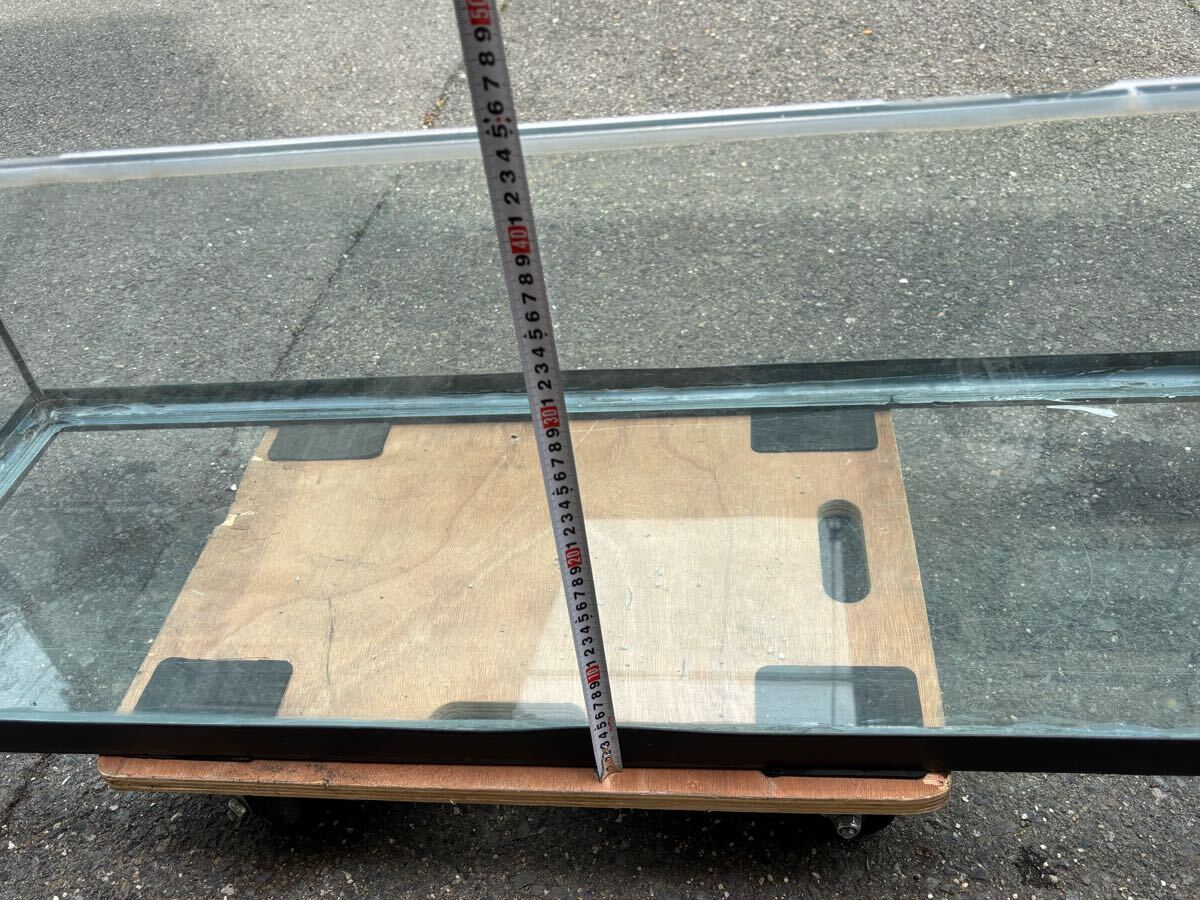 Yahoo!オークション - ガラス水槽 W120 D40 H45 水漏れなし 京都市山科...