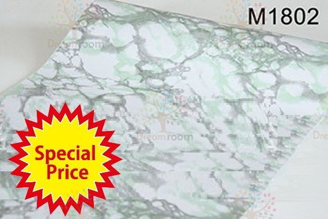 Yahoo!オークション - m1802 グリーン 大理石 壁紙 カッティングシート...