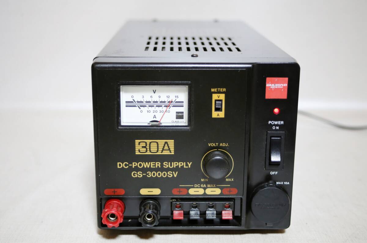 DIAMOND ダイヤモンド 30A 直流安定化電源 GS-3000SV 3V 15V可変 トランス式 静音(アクセサリ)｜売買されたオークション情報、yahooの商品情報をアーカイブ公開 ...