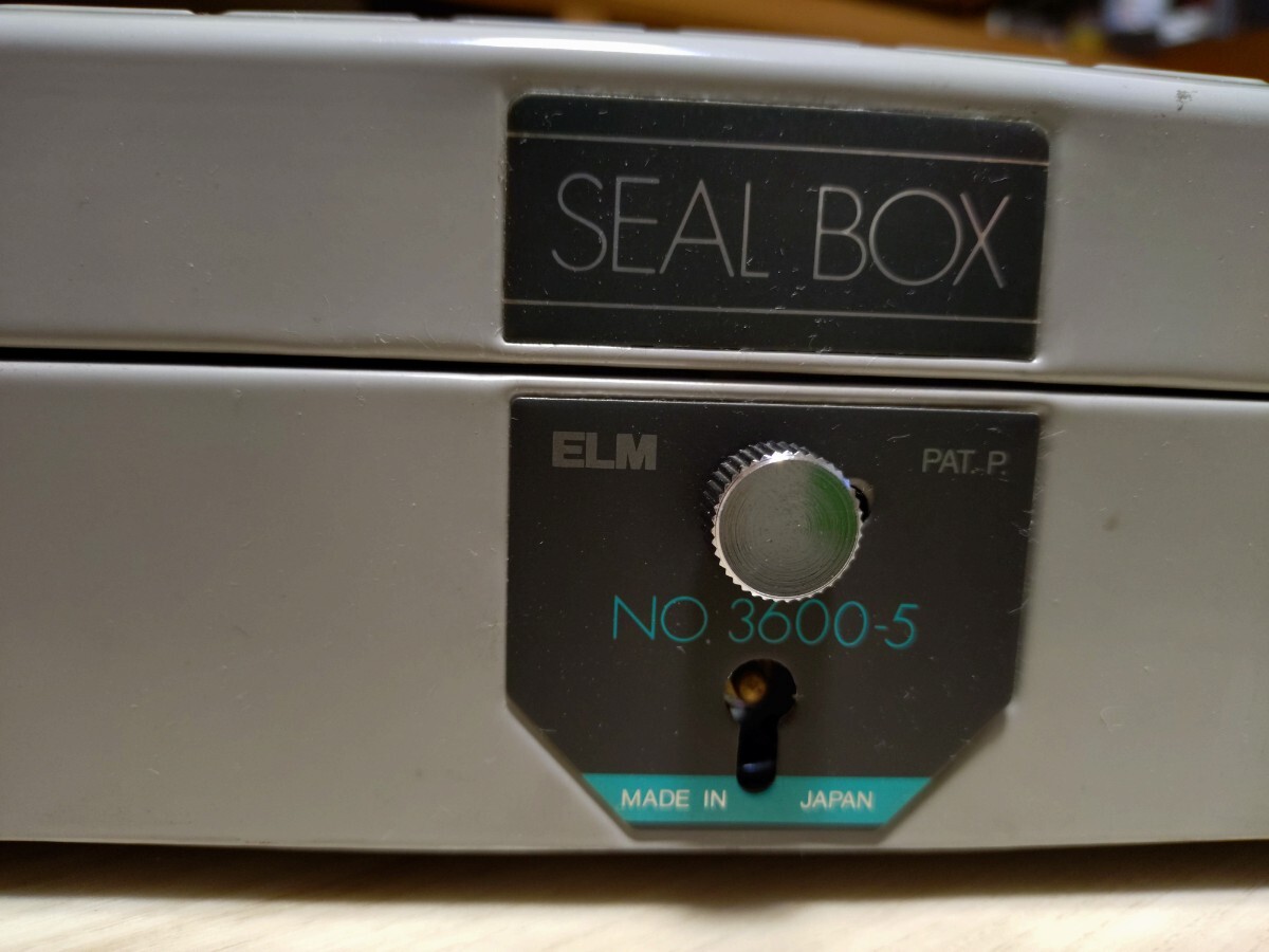 Yahoo!オークション - 中古 SEAL BOX ELM エルム No.3600-5 印鑑収納ケ...