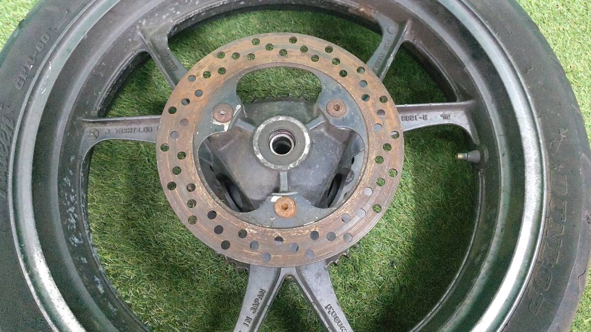 Yahoo!オークション - カワサキ ZXR 250 C リア ホイール ブレーキ ...