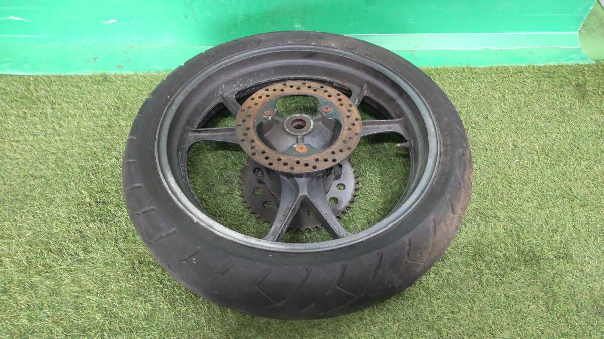 Yahoo!オークション - カワサキ ZXR 250 C リア ホイール ブレーキ ...