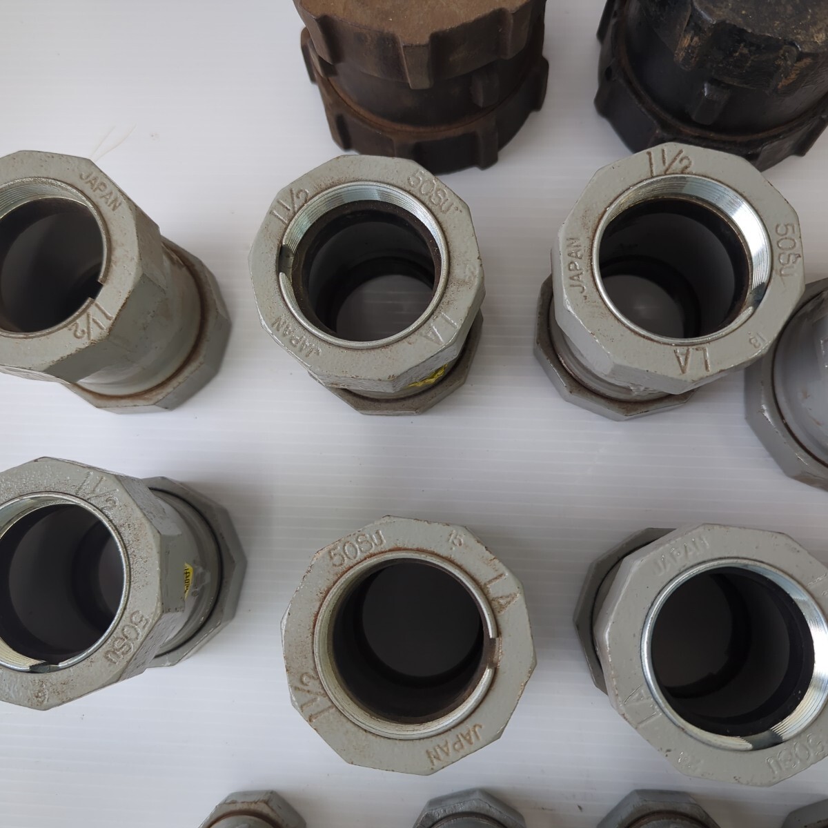 Yahoo!オークション - JFE 継手 他 LA カップリング 鋼管用 まとめて ...