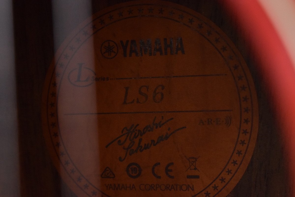 Yahoo!オークション - 【G】YAMAHA LS6 アコースティックギター ヤマハ...