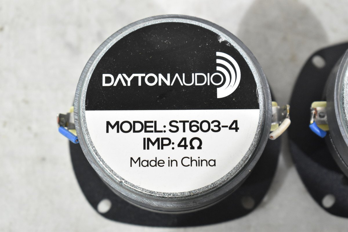Yahoo!オークション - 【C】Dayton ST603-4 ツイーターユニットペア デ...