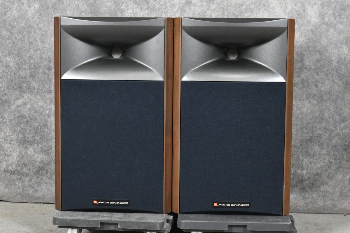 Yahoo!オークション - 【C】JBL 4306 2wayモニタースピーカー ペア 305...