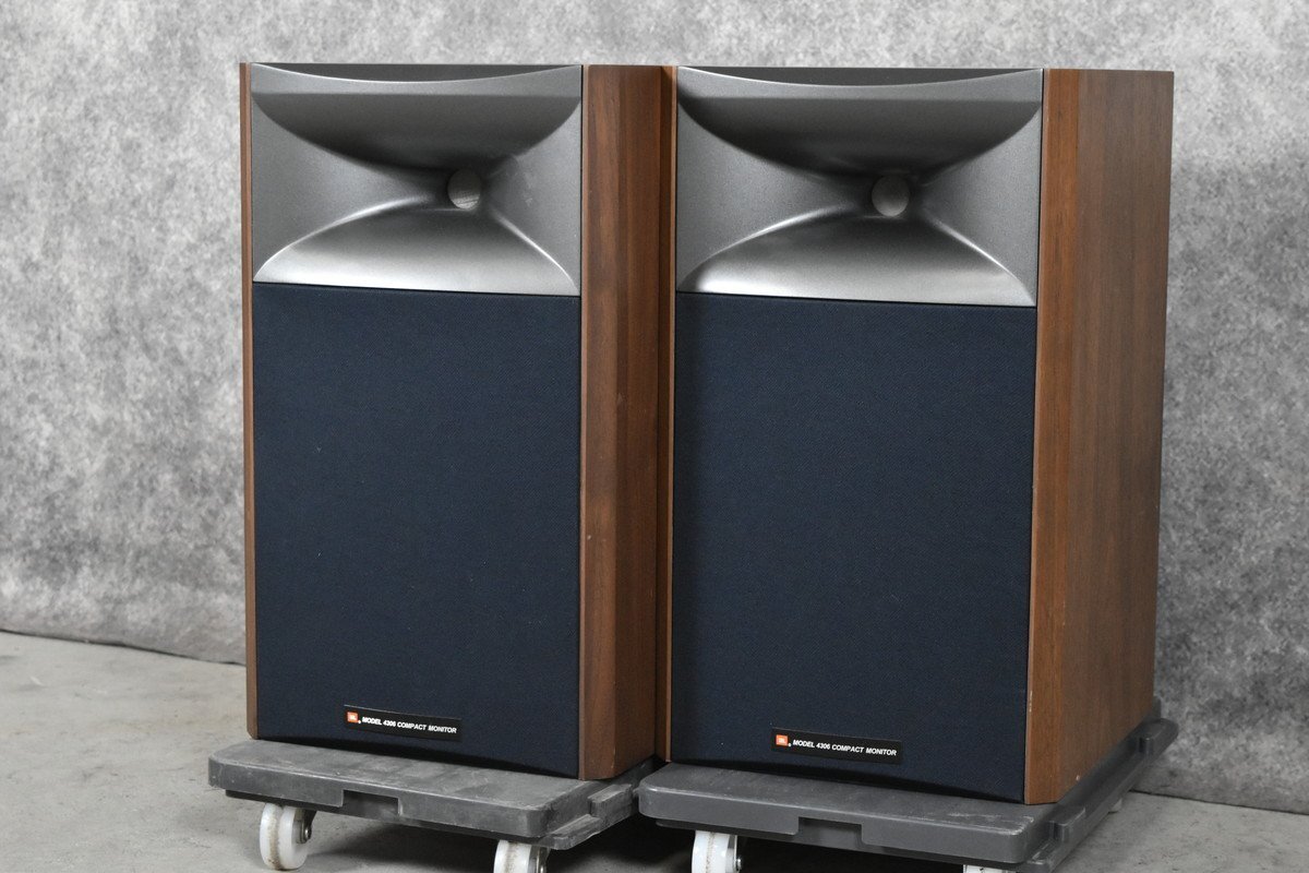 Yahoo!オークション - 【C】JBL 4306 2wayモニタースピーカー ペア 305...