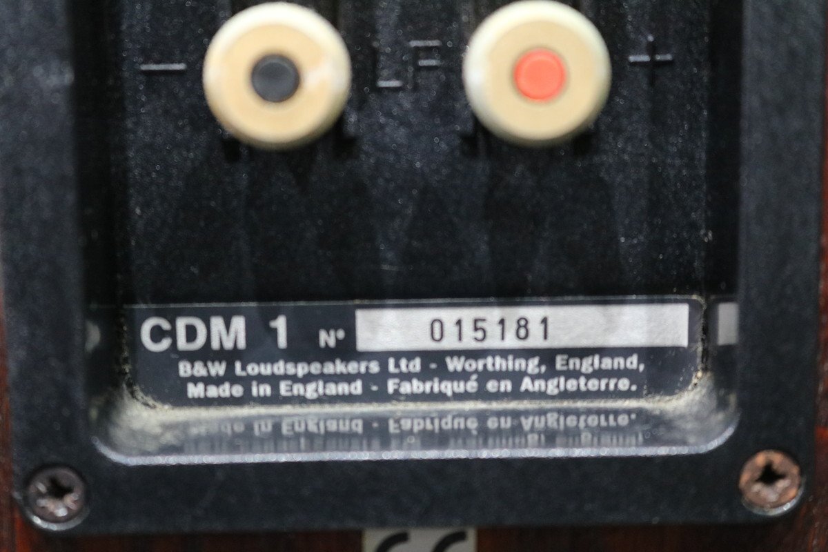 Yahoo!オークション - 【C】B&W CDM1 スピーカーペア 3060611