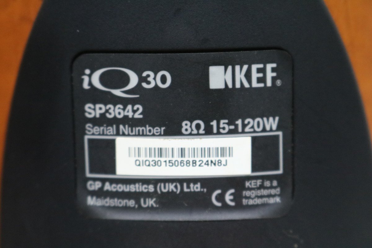 Yahoo!オークション - 【C】KEF iQ30 SP3642 スピーカーペア ケフ 3059...