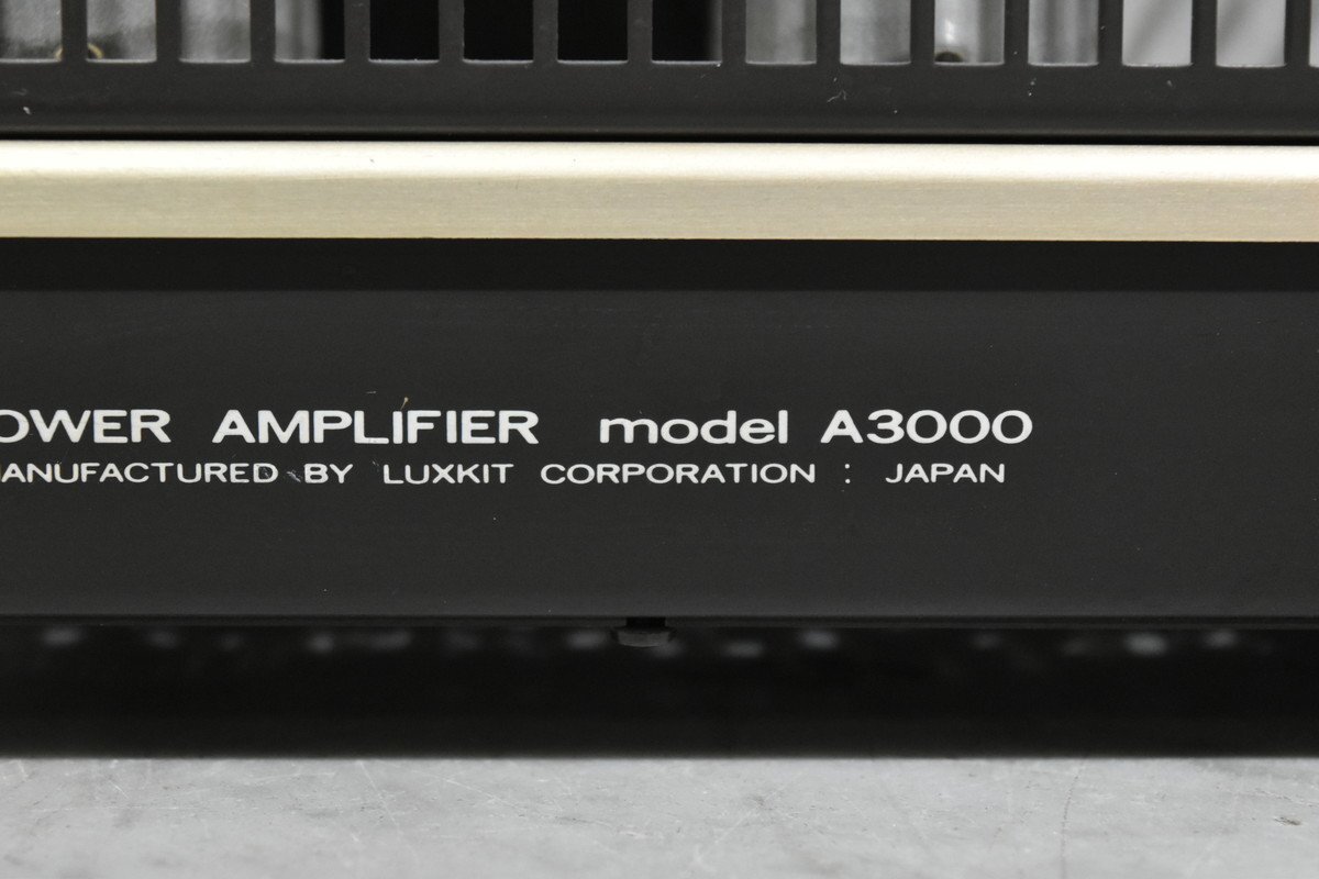 Yahoo!オークション - 【J】LUXMAN LUXKIT A3000 管球式/真空管 ステレ...