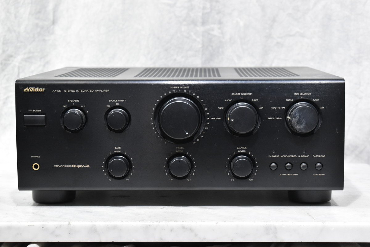 Yahoo!オークション - 【C】Victor AX-S5 プリメインアンプ ビクター 3...