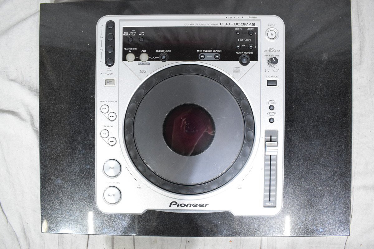 Yahoo!オークション - 【G】Pioneer CDJ-800MK2 DJ用CDプレーヤー パイ...