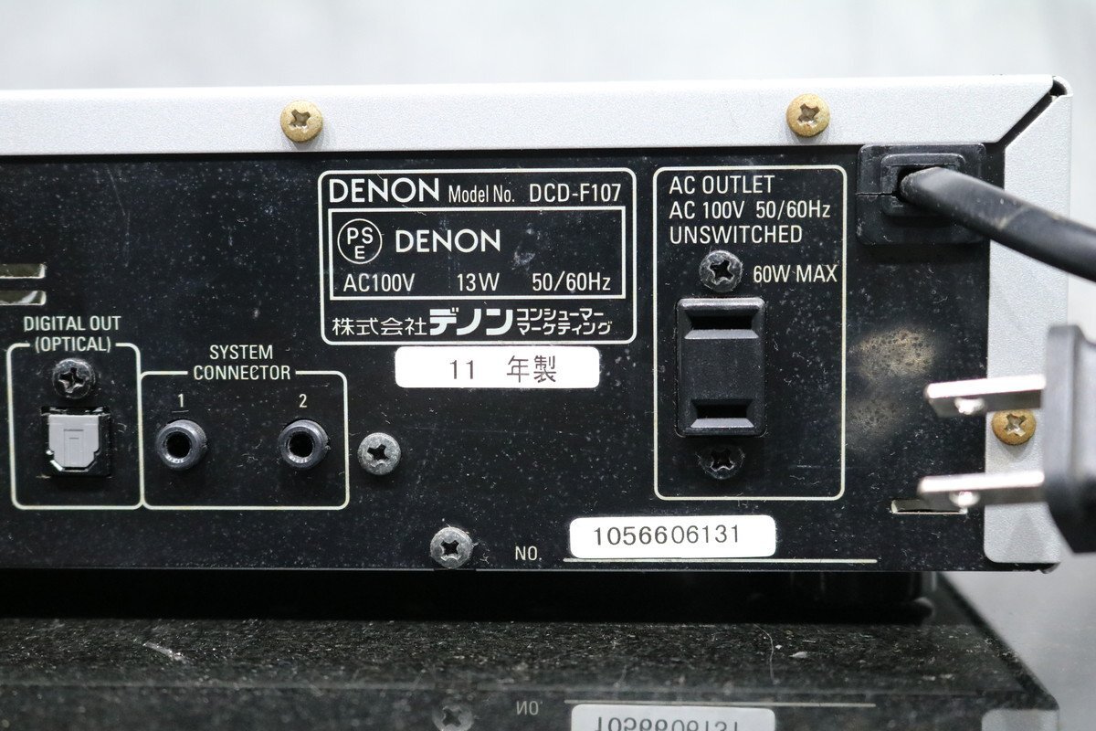 Yahoo!オークション - 【G】DENON DRA-F102/DMD-F102/DCD-F107 システ...