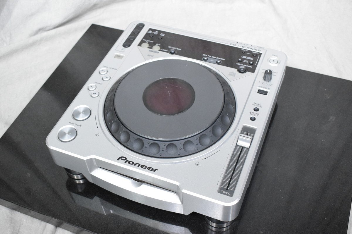 Yahoo!オークション - 【G】Pioneer CDJ-800MK2 DJ用CDプレーヤー パイ...