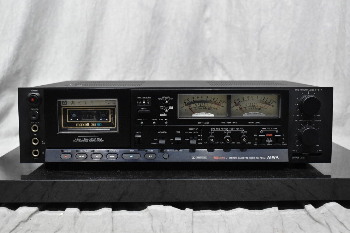 Yahoo!オークション - 【J】AIWA AD-F90M カセットデッキ アイワ 31040...